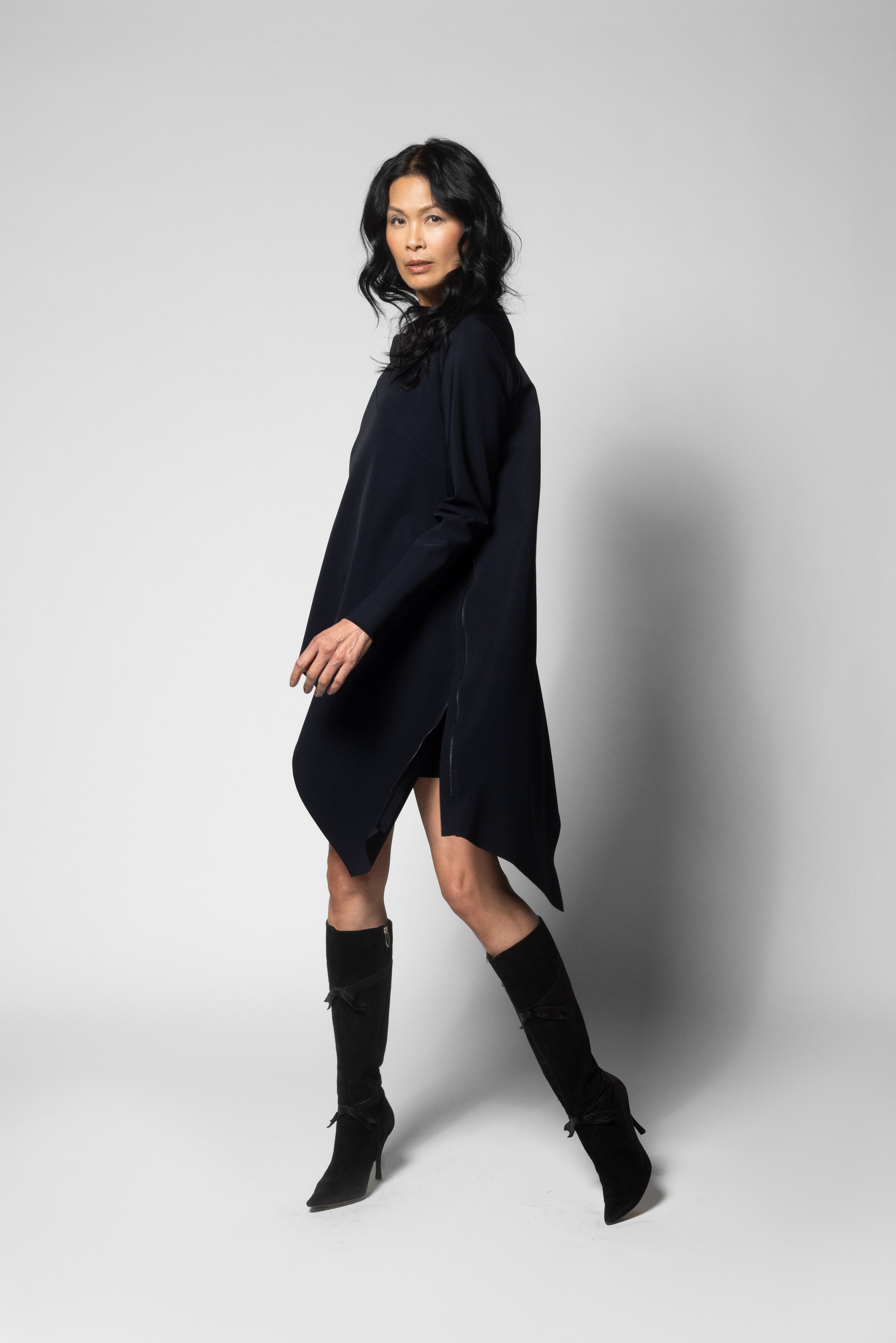 Ana Tunic - Black – Maria Pinto