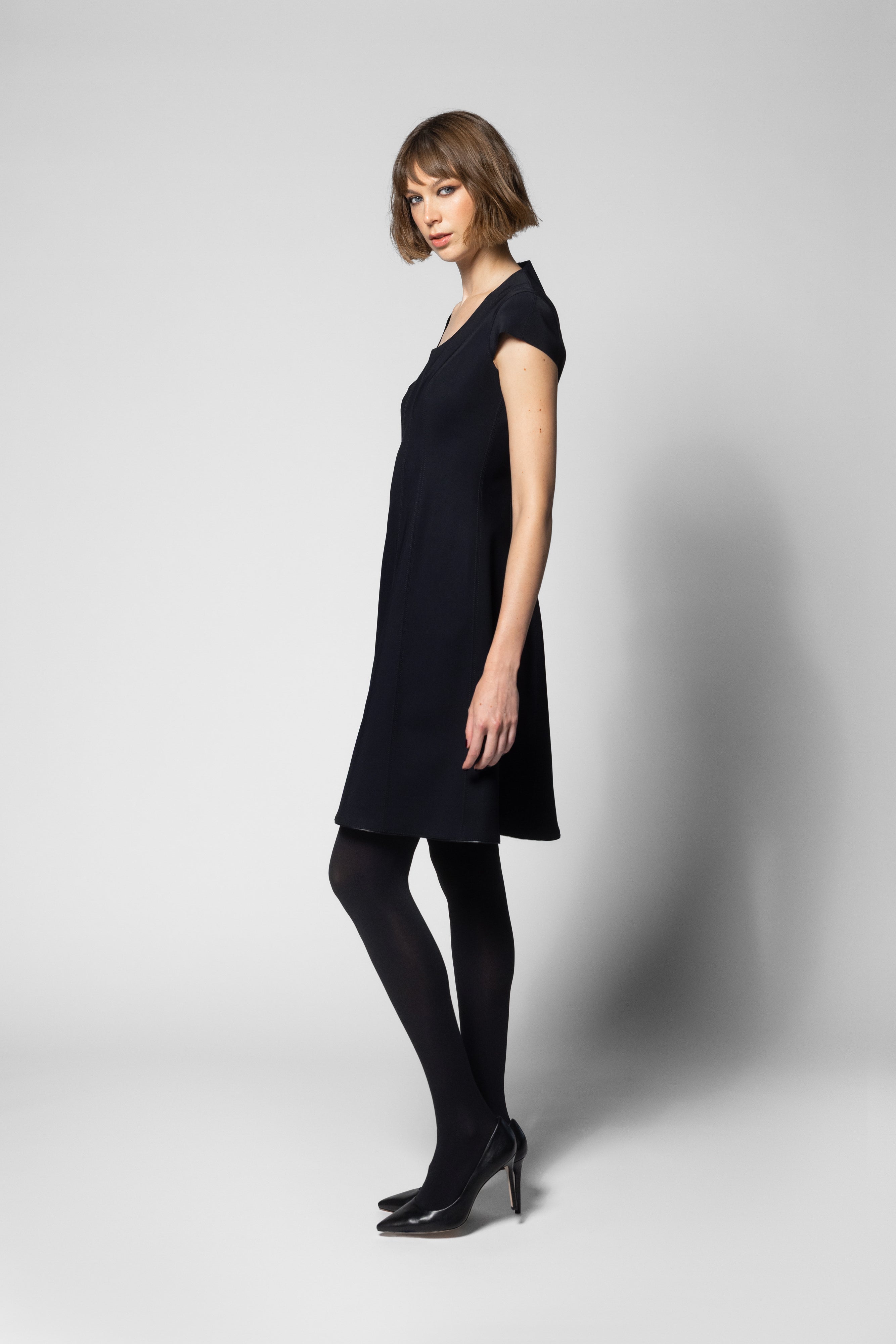 Ava Dress - Black – Maria Pinto