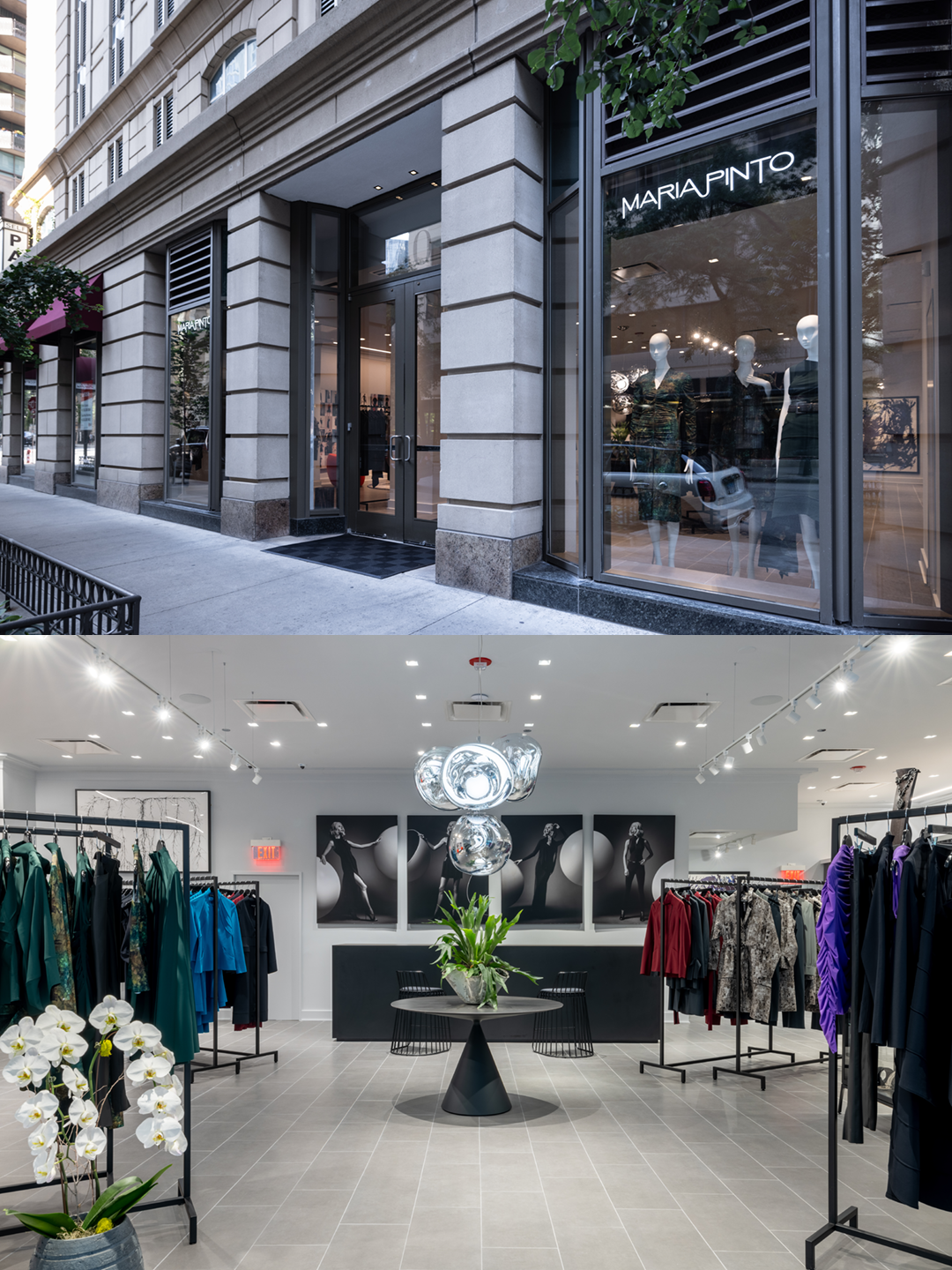 Try On Maria Pinto Fashion at the Boutique