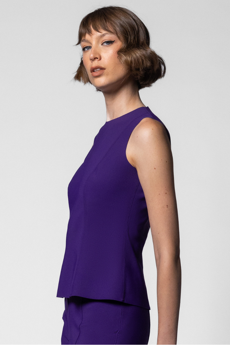 Luiza Top - Viola – Maria Pinto