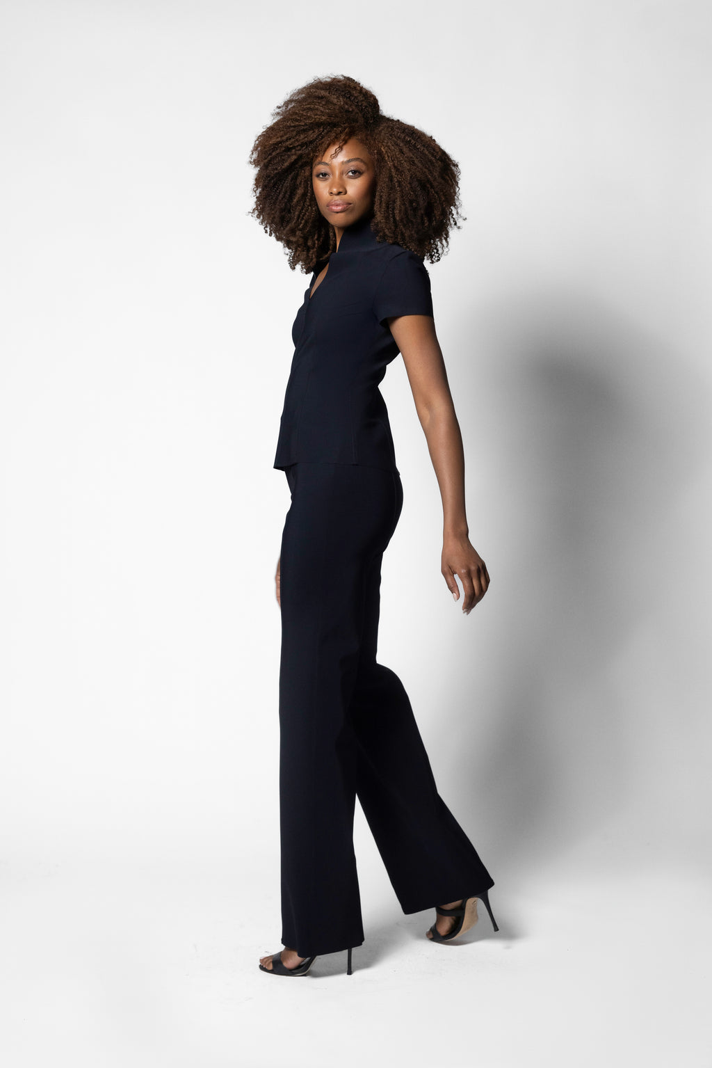 Makiko Top - Black – Maria Pinto