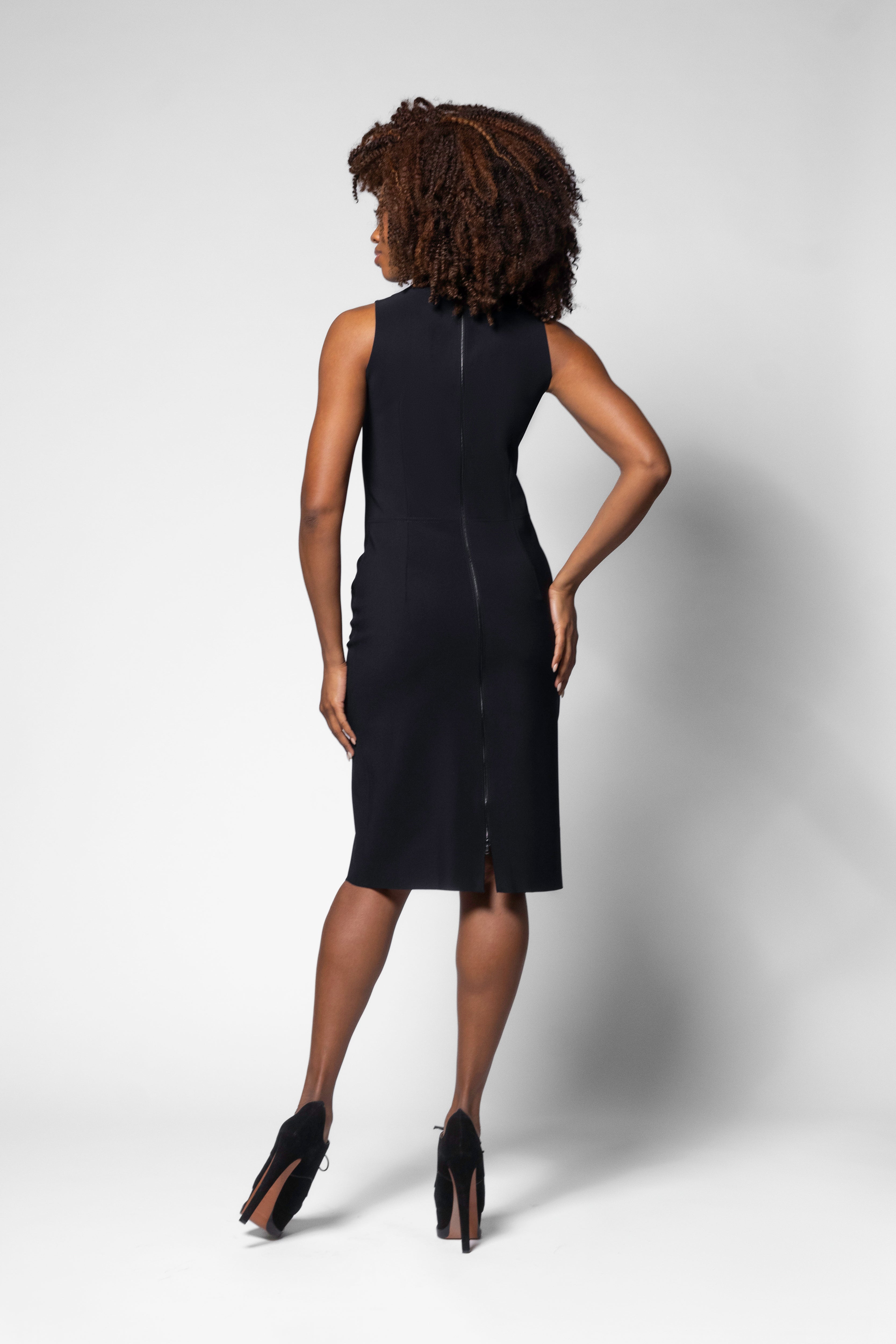Tabitha 2 Dress - Black – Maria Pinto